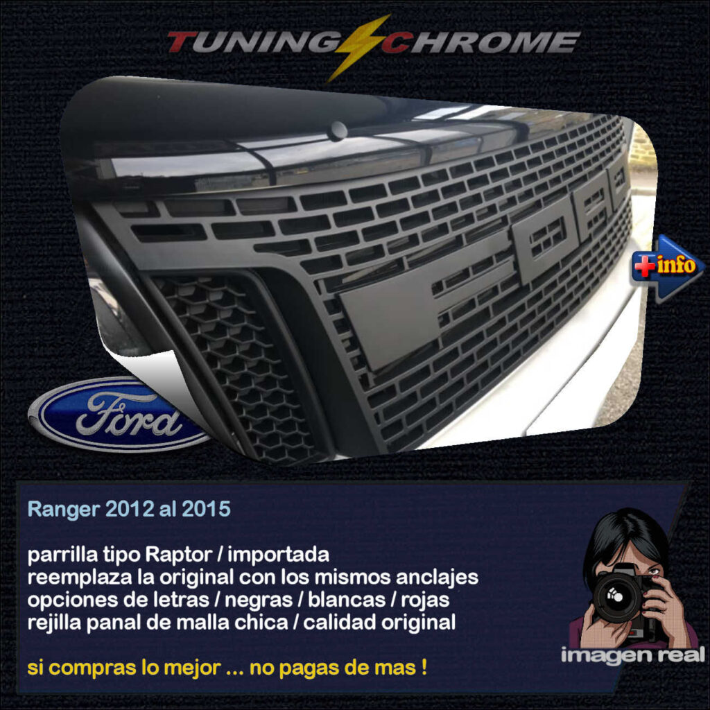 AROS NEGROS TRASEROS RAPTOR – Tuning Chrome